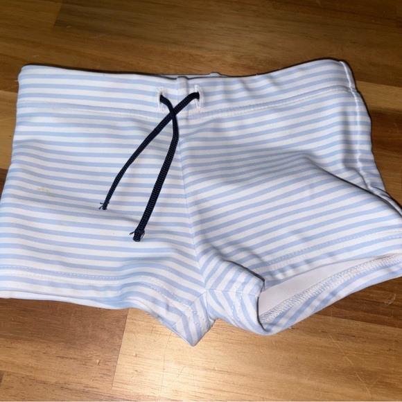 Minnow | Swim | Minnow Blue Striped Swim Briefs | Poshmark